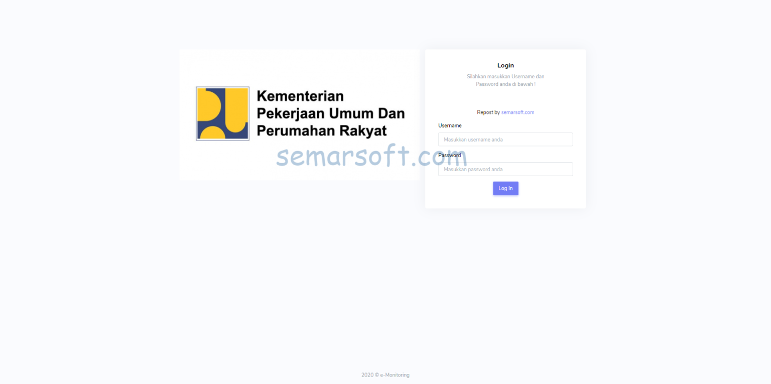 Download Aplikasi E-Monitoring Proyek Web (Codeigniter)