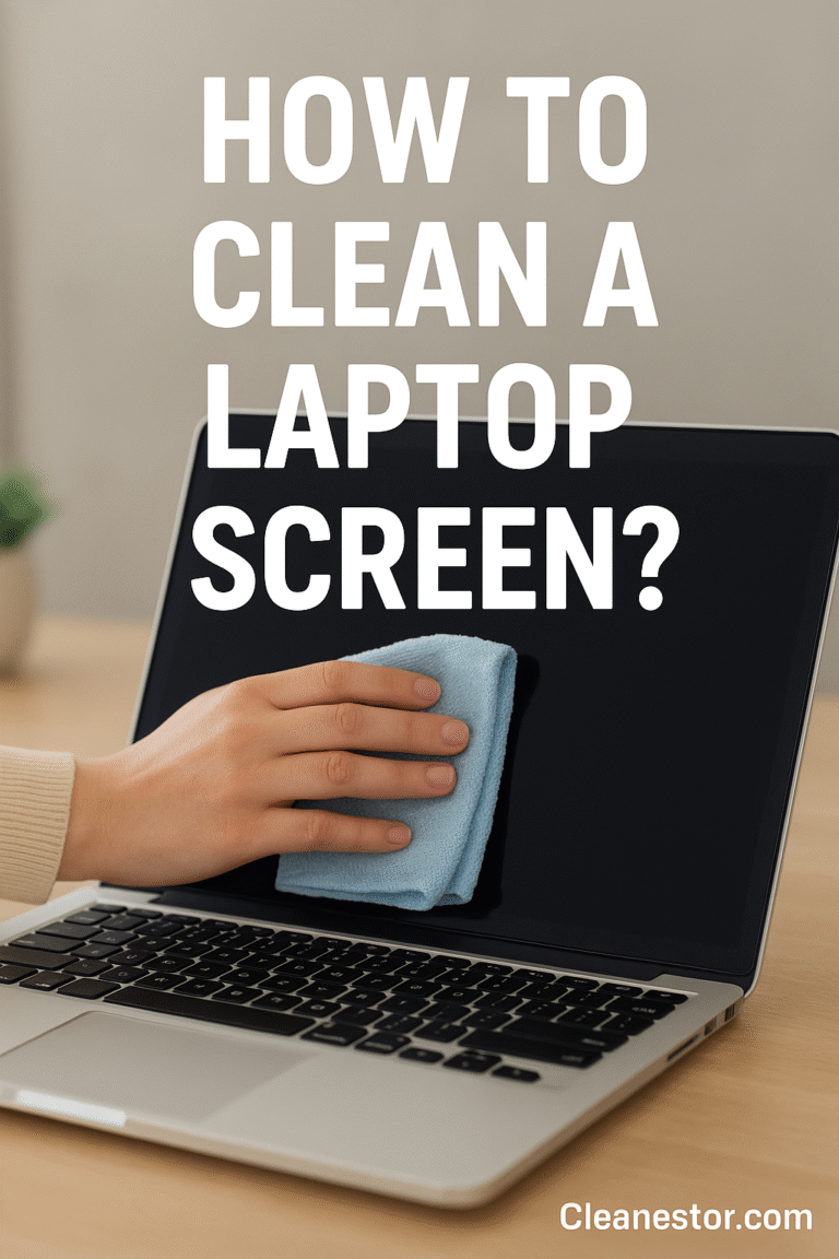 How To Clean A Laptop Screen? - Semarsoft